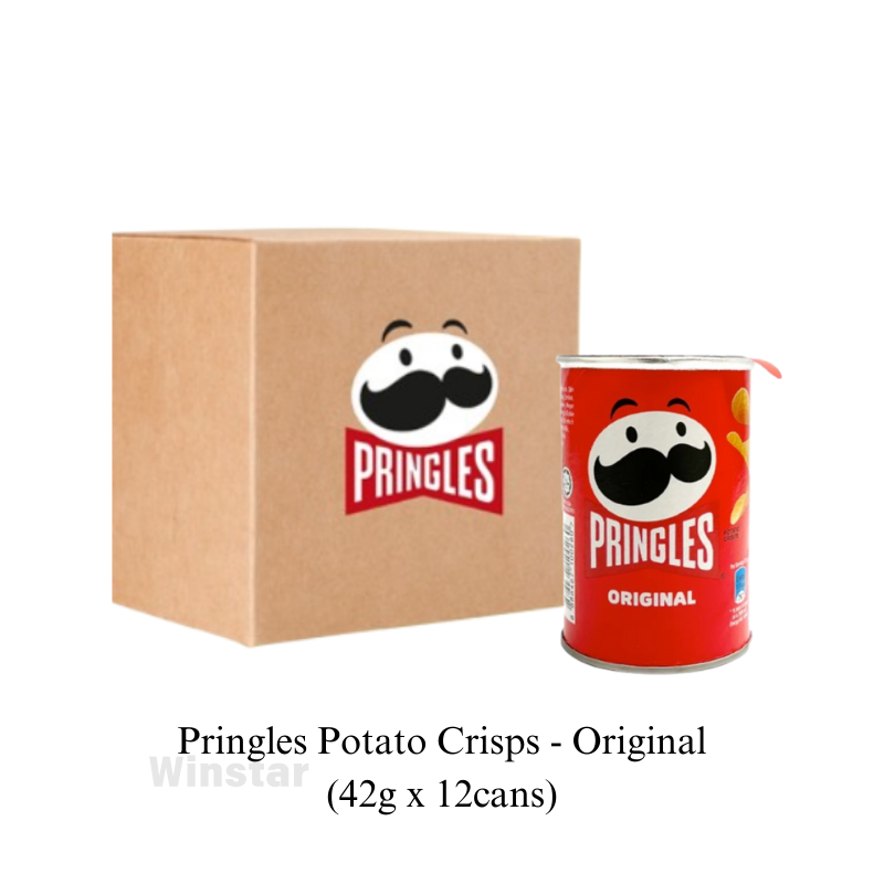 (Carton Sale) Pringles Potato Crisps 42g | 2 Flavors | Crunchy Snacks ...